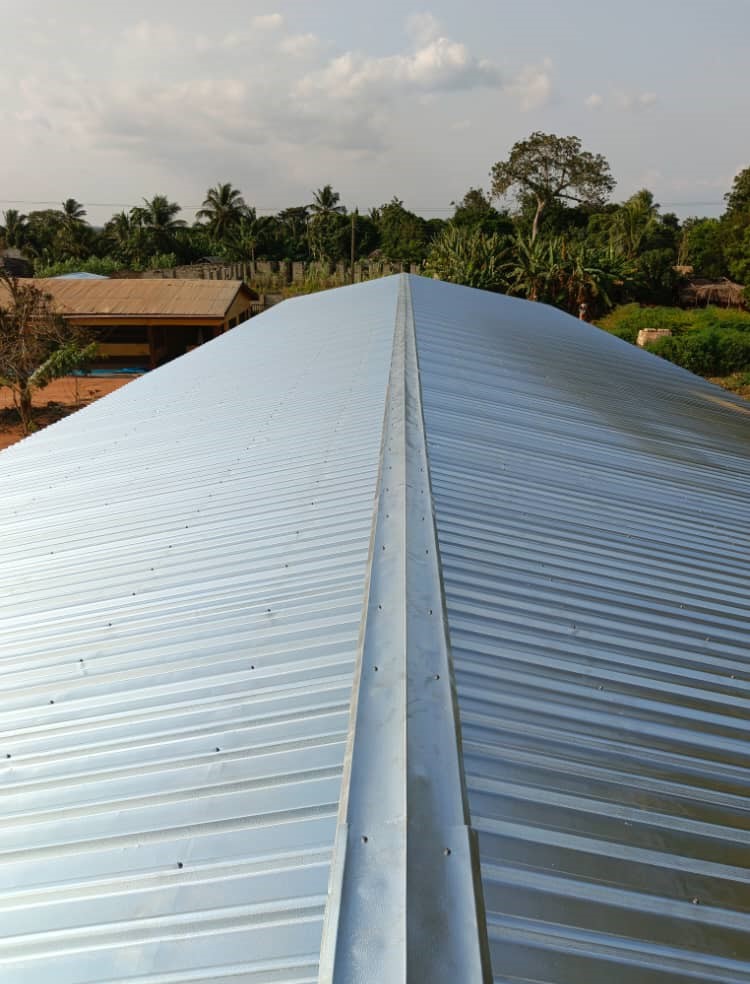 2024 Library Roof | Dekpor School Development Organisation